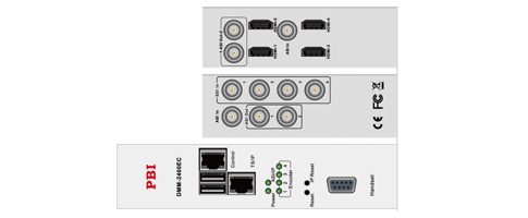 PBI: DMM-2400EC MODULE MÃ HÓA(ENCODER) TÍCH HỢP QUAD H.264 HD/SD